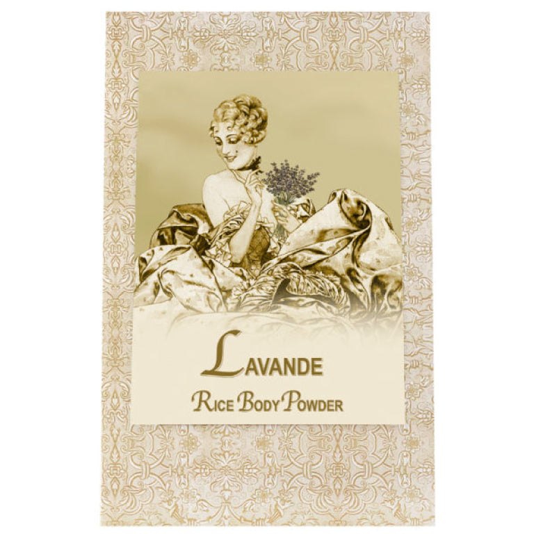Lavande Rice Body Powder Refill 8oz. | La Bouquetière